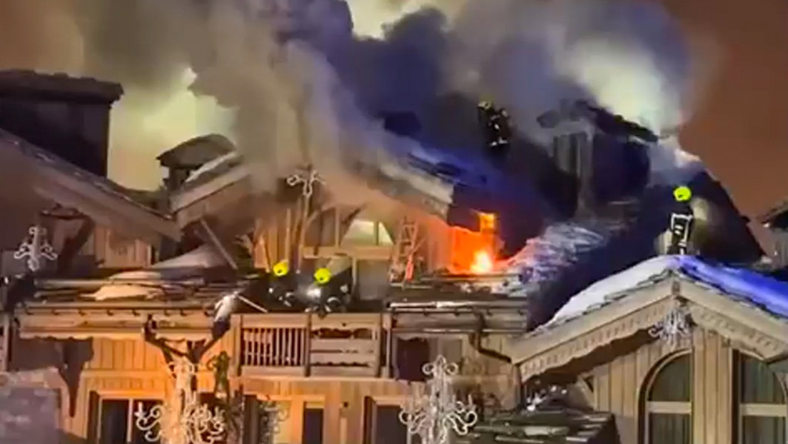 Un incendio arrasa un lujoso hotel en los Alpes - Canal 6 Nicaragua